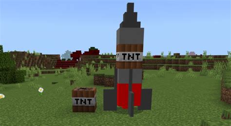 Missile And Tnt Addon 1 19 Mcpe Bedrock Mod Mc Mod Net