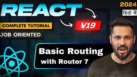 React Router Tutorial In Hindi 3 Basic Routing BrowserRouter