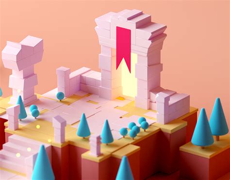 Isometric Arcade On Behance