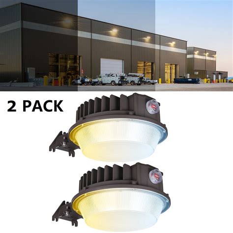 Torchstar 2 Pack 3cct Commercial Barn Light Dimmable Led Flood Light