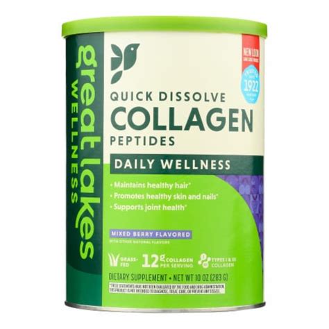 Great Lakes Wellness - Collagen Peptides Mx Berry - 1 Each-10 OZ, 1 ct ...
