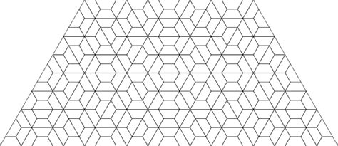 a patch of the half hex aperiodic tiling download scientific diagram