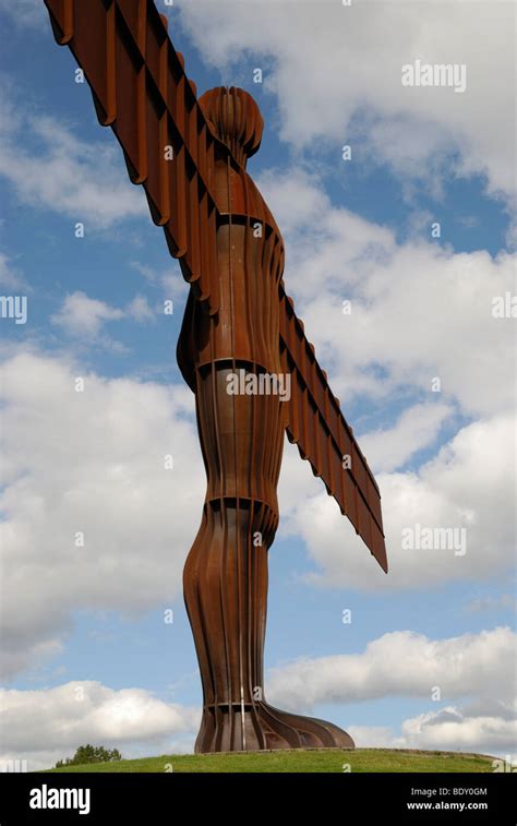 Angel Of The North By British Sculptor Antony Gormley Gateshead