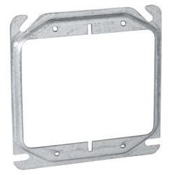 Raco 2 Gang Galvanized Steel 14 Raised 4 Square Electrical Box Mud