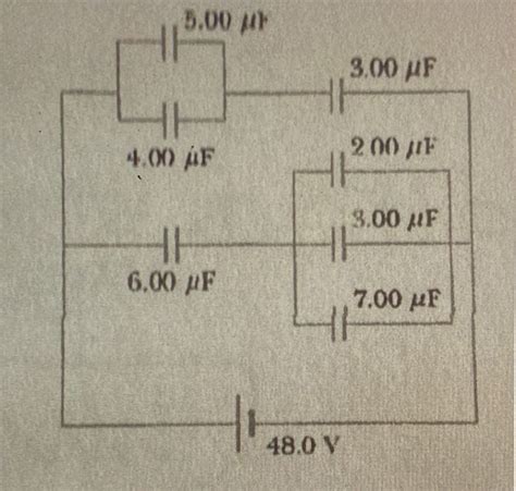 Solved Calculate The Charge Voltage Drop And Energy Stored Chegg