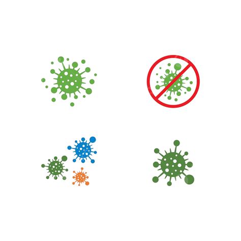 Bacterial Virus Icon Immunity Vector Bifidobacteria Vector Immunity