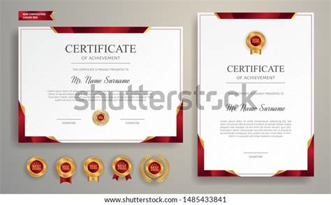 고급 배지와 현대적인 선 무늬를 사용한 스톡 벡터로열티 프리 1485433841