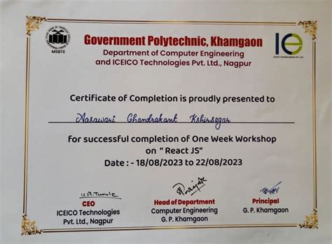 Aasawari Kshirsagar On Linkedin Reactjs Webdevelopment