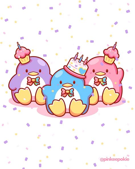 Jess 💕 Kawaii Art On Instagram 🎉🐧 Happy Birthday To The Dapper