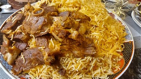 طرزتهیه گوشت قاق یا لاندی پلو خوشمزه وخوش رنگ Dry Meat Palaw Gosht Qaq Afghan Food Youtube