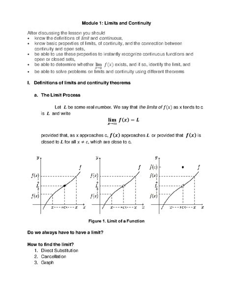 module 1 limits and continuity module 1 limits and continuity after