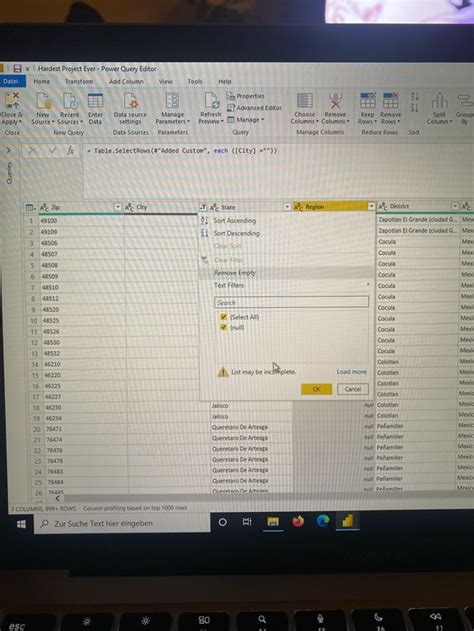 help how can i delete „null“ values in a column r powerbi