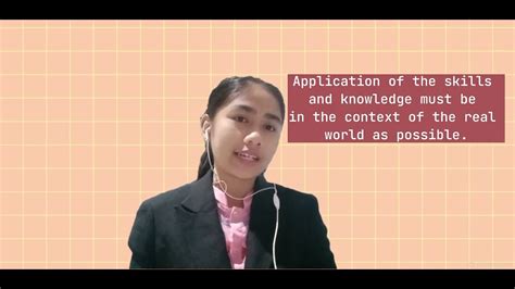 Contextualized And Decontextualized Assessment Youtube