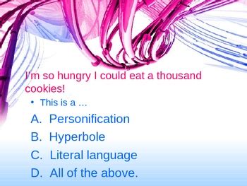 Figurative Language Powerpoint Presentation By Jewels Tpt