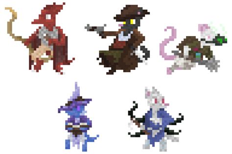 Wynns Gambit Party Sprites By Deep Sea Dragon On Deviantart