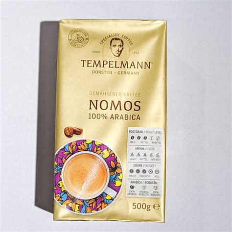 Tempelmann Nomos кофе молотый 500 грамм, цена 239.28 грн — Prom.ua (ID ...