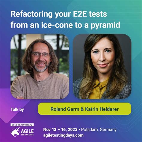 Agile Testing Days Nov 24 27 2025 On Linkedin Agiletd E2e Testing