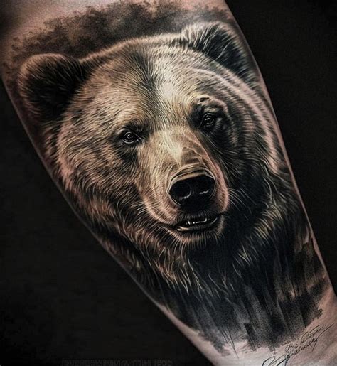 Tattoo Ideas Bear Bear Tattoos Black Bear Tattoo Bear Tattoo Designs