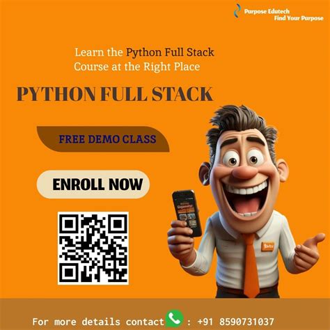 Purpose Edutech On Linkedin Pythonfullstackfreedemo Freedemoclass Onlinecourses Offlineclasses