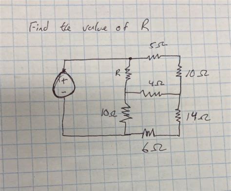 Solved Find The Value Of RFind The Value Of R Chegg