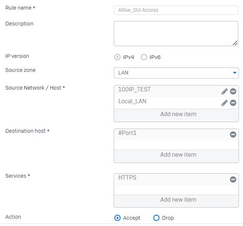 Unable To Enforce Local Service ACL On Sophos Xg V19 0 1 MR 1 Discussions Sophos Firewall