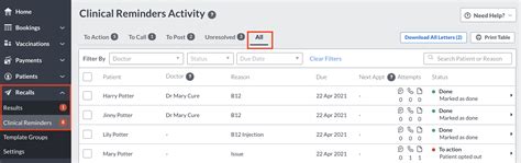 How Do I Find Previously Generated Recall Letters Hotdoc Support