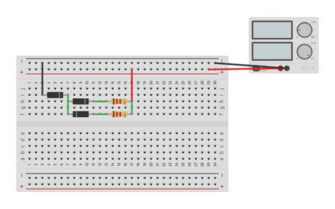 Circuit Design Segundo Circuito 1°questão Tinkercad