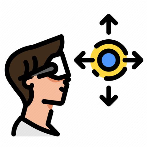 Eyetracking Tracker Controllers Eyes Ergonomics Eyemotion Tracking Icon Download On