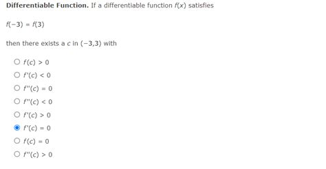 solved differentiable function if a differentiable function