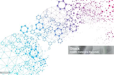 과학 네트워크 패턴 연결 선과 점 기술 육각 구조 또는 분자 연결 요소 가상현실에 대한 스톡 벡터 아트 및 기타 이미지 가상