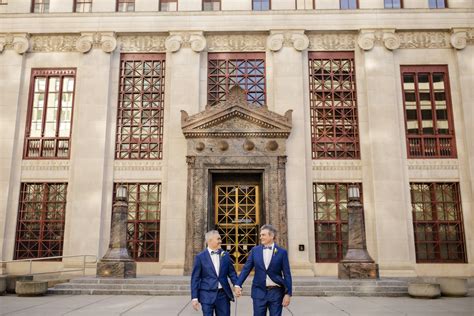 Columbus Ohio Lgbtq Micro Wedding At Hotel Leveque Jeff Dave Amy Ann Photography