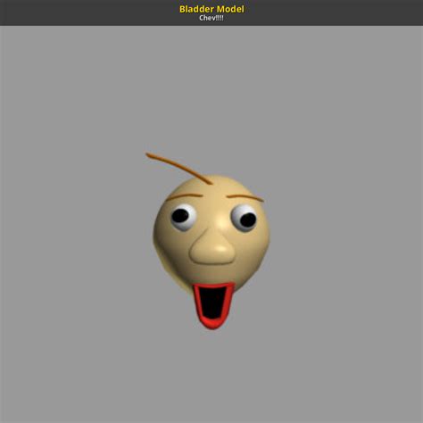Bladder Model Modding Tool For Baldis Basics Baldi Modding Tools