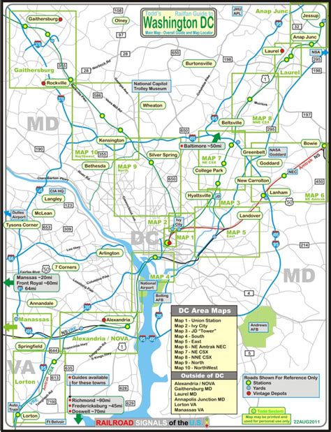 Washington Dc Railfan Guide