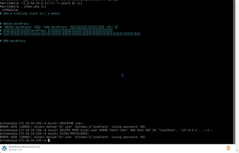 WordPress Can T Access Database After Following The Documentation Issue Bitnami Vms