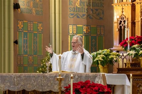 Today We Kicked Off 2025 With Our First Campus Mass Of The Year