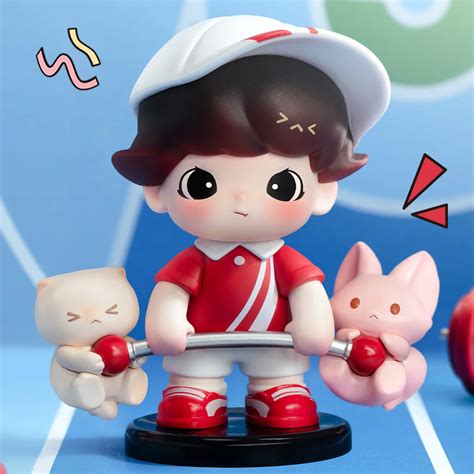 Dimoo I Can Make It Figure Red Ver Pop Mart France