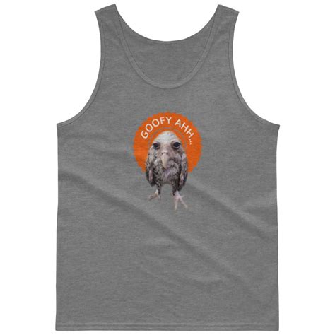 Goofys Ahh Funny Meme With Goofys Ahh Bird Tank Tops Sold By Doy Phelan Sku 88168449 40 Off
