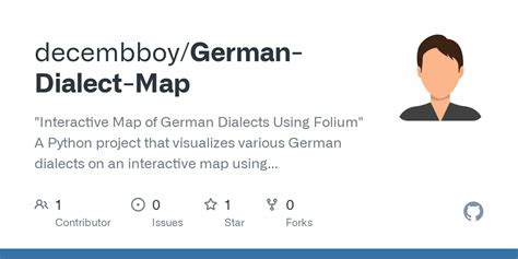 GitHub Decembbabe German Dialect Map Interactive Map Of German Dialects Using Folium A