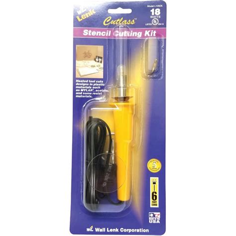 Wall Lenk Cutlass Stencil Cutter Electric Soldering Iron Elitsac Inc