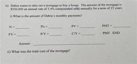 Solved 7 Use The Tvm Program For The Following Situations