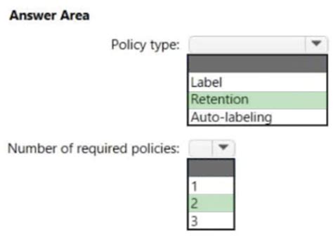 Hotspot You Need To Configure The Information Governance Settings To Meet The Technical