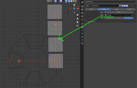 Simple Deform Modifier Not Working Properly Blender Stack Exchange