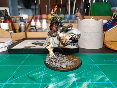 Finished My Mozrog Skragbad Rwarhammer40k