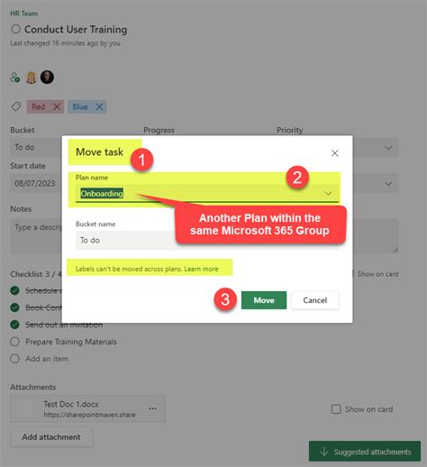 How To Move And Copy Tasks Between Plans In Planner Sharepoint Maven