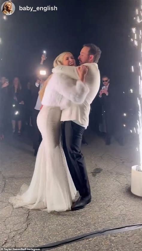 David Hasselhoffs Daughter Taylor Hasselhoff Weds Fiancé In A Romantic Ceremony At Ethereal