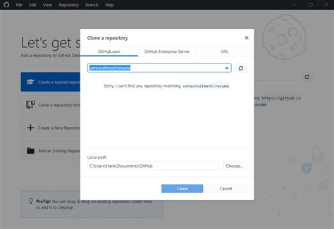 Cannot Findclone Exisitng Repo Given By Namerepo · Issue 9565