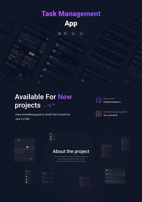 mobile task management behance