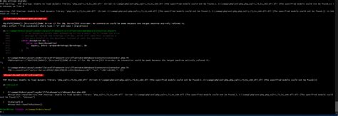 Php Warning Php Startup Unable To Load Dynamic Library Cprogram