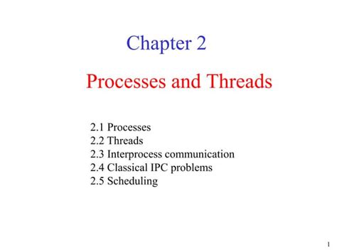 Operating System Chapter 3ppt