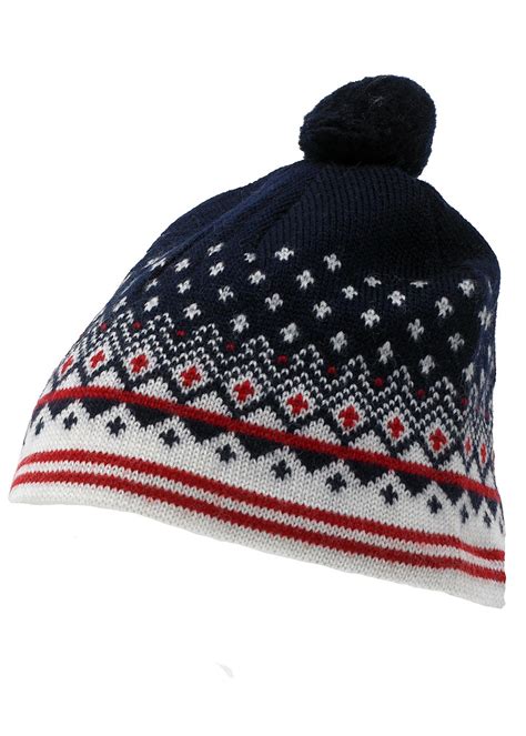 Traditional Fleece Lined Hat Wool Norwegian Sweaters